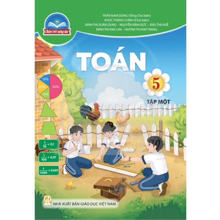 Xem sách giáo khoa Toán Lớp 5 đủ bộ - PDF bản mới